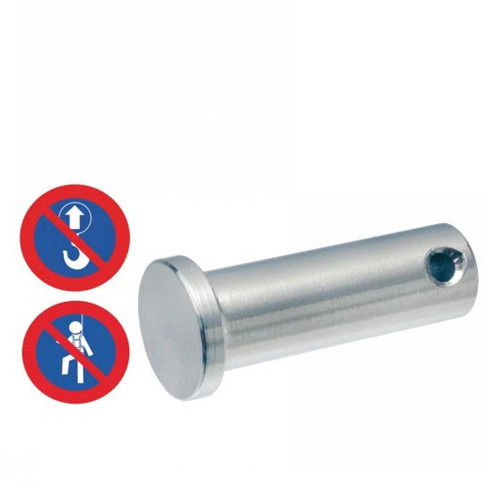 10 Axes à Goupille Percée 4 x 14 mm - Inox A4 - D-Work